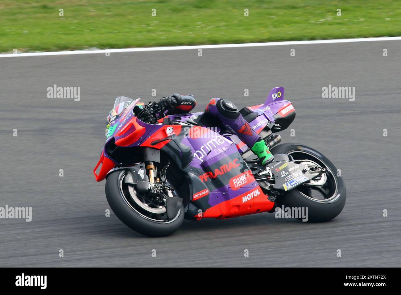 Franco Morbidelli - Prima Pramac Racing - Rider number 21 on a Ducati ...