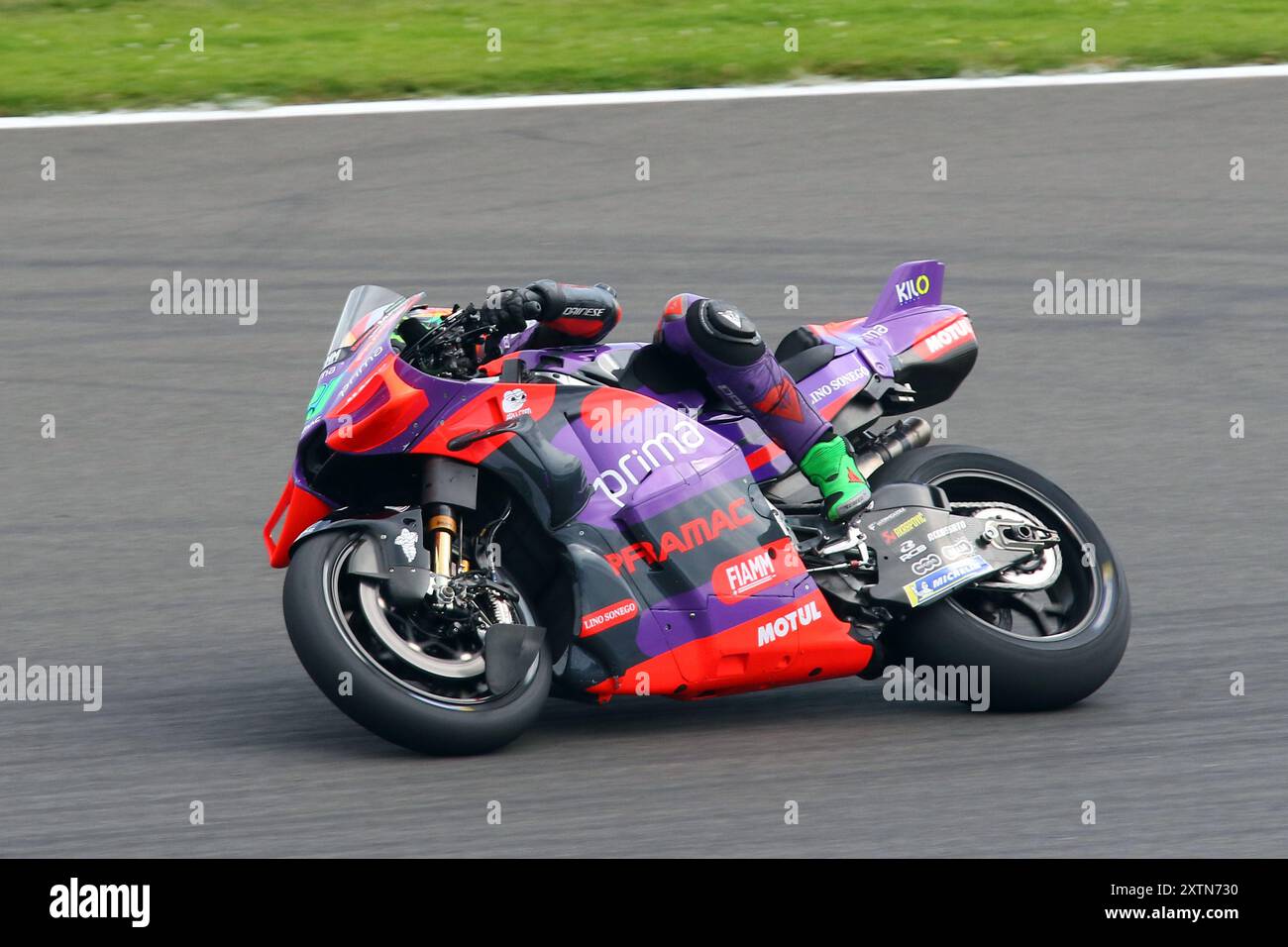 Franco Morbidelli - Prima Pramac Racing - Rider number 21 on a Ducati ...