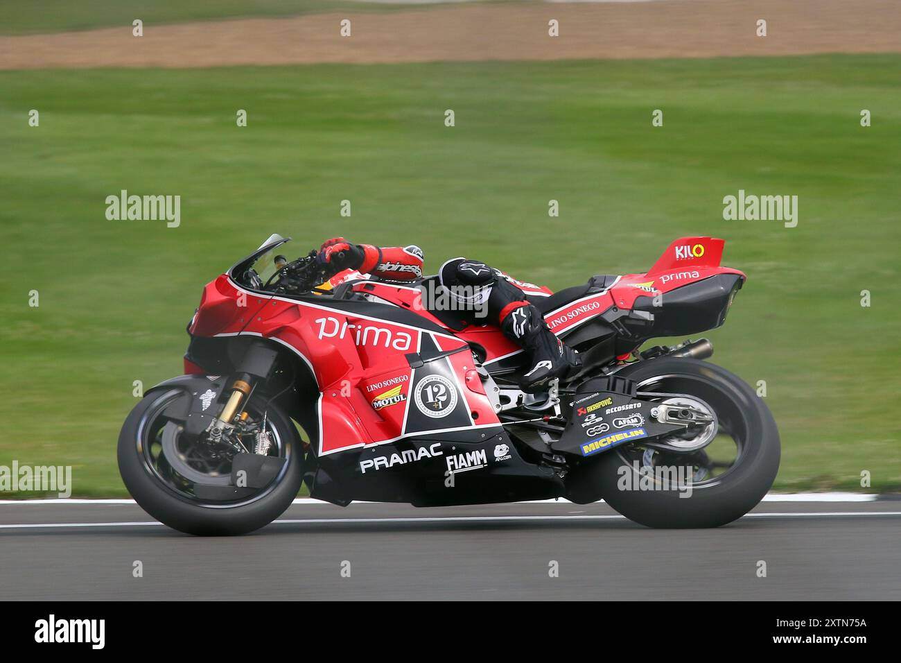 Jorge Martin - Prima Pramac Racing in its 75th Retro Livery - Rider ...