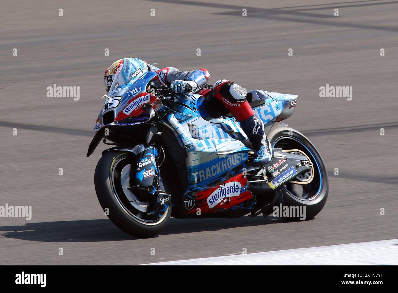 Raul Fernandez - Trackhouse Racing - Rider number 25 on an Aprilia at ...