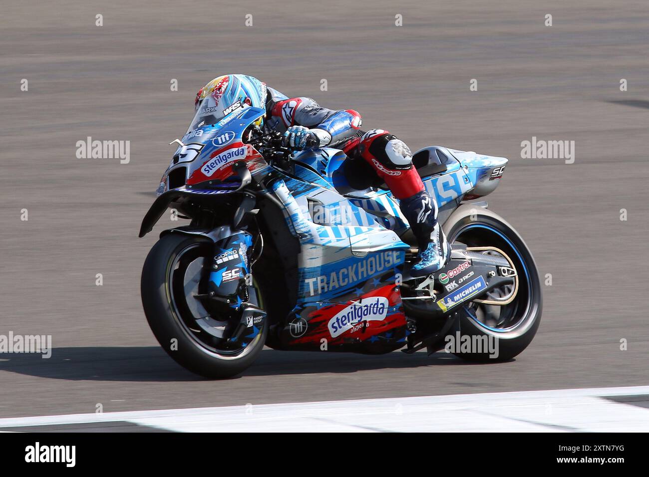 Raul Fernandez - Trackhouse Racing - Rider number 25 on an Aprilia at ...