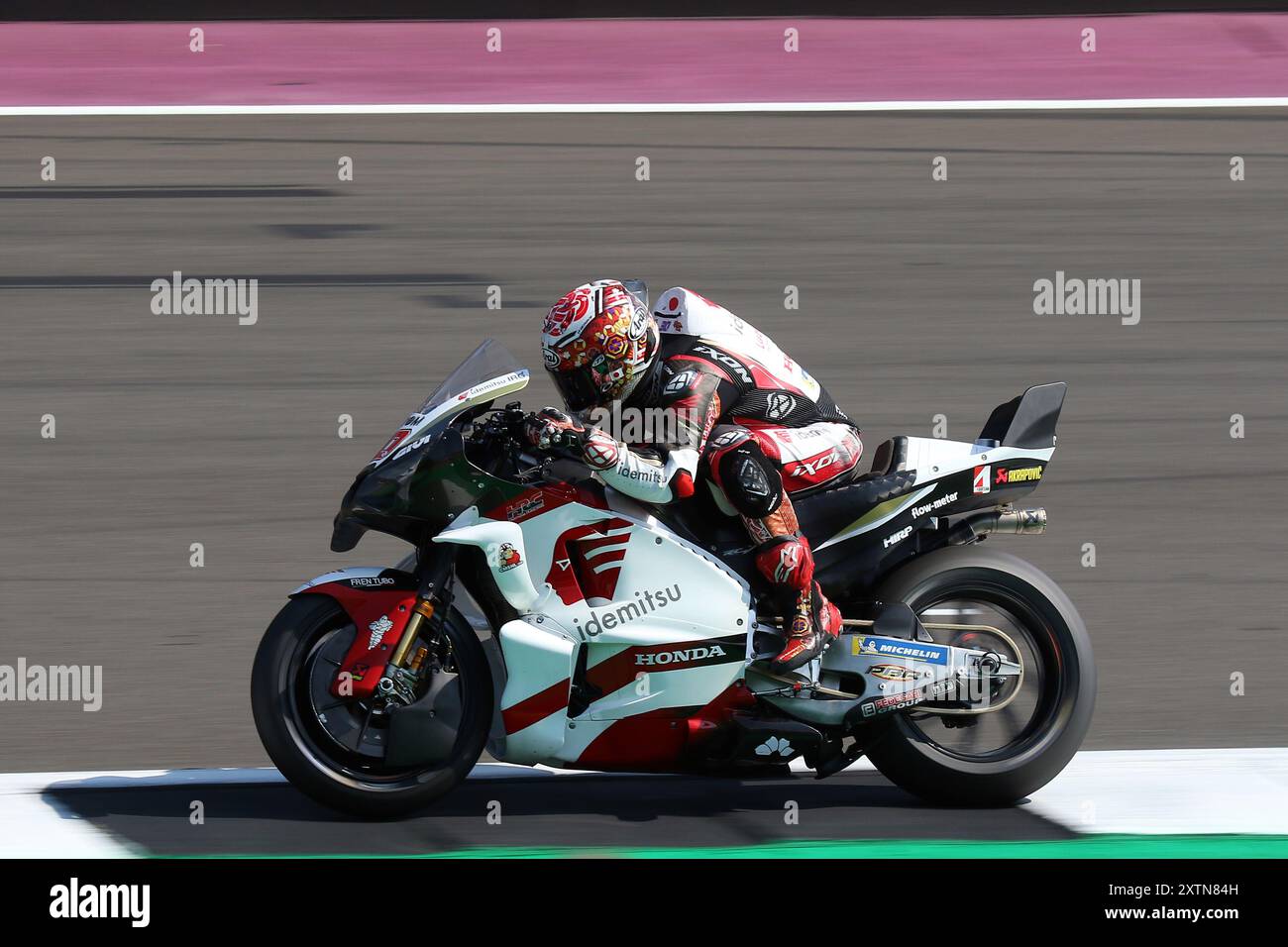 Takaaki Nakagami - LCR Honda - Rider number 30 on a Honda at the 2024 British MotoGP round at ...
