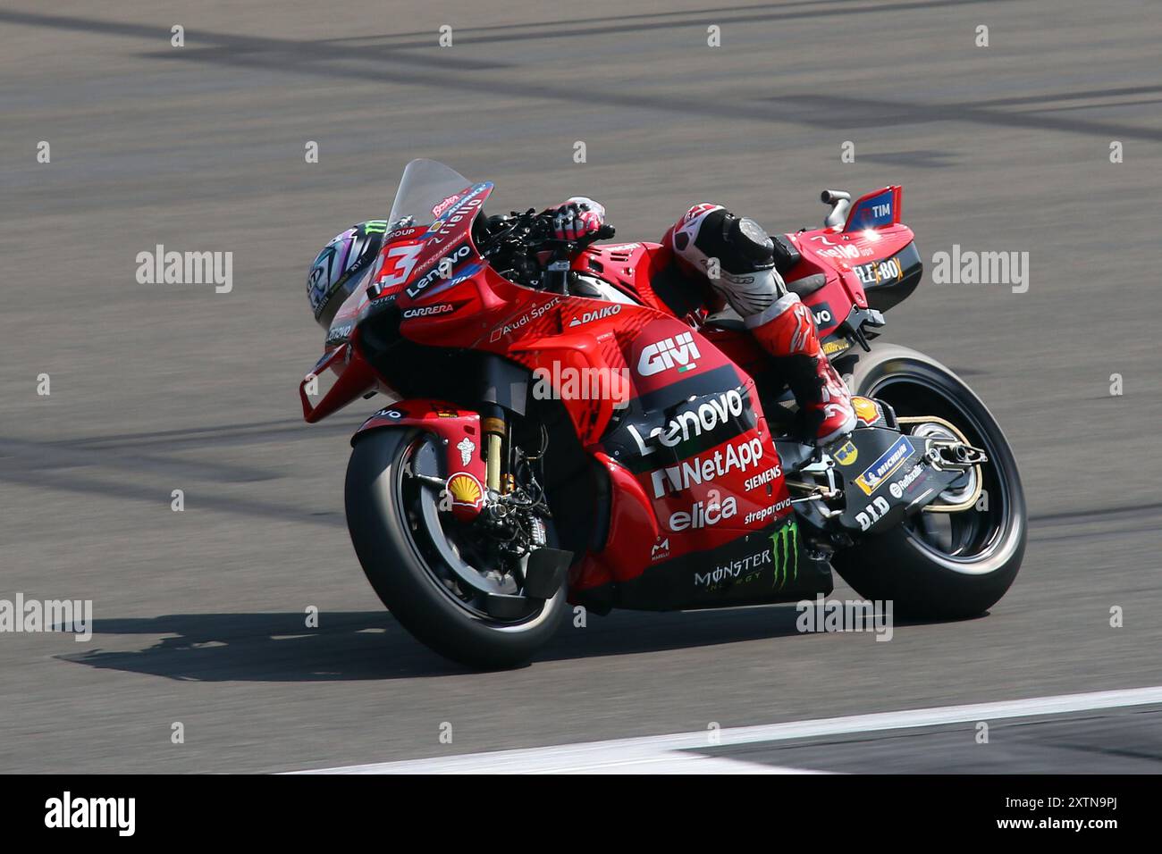 Enea Bastianini - Ducati Lenovo Team - Rider number 23 on a Ducati at ...