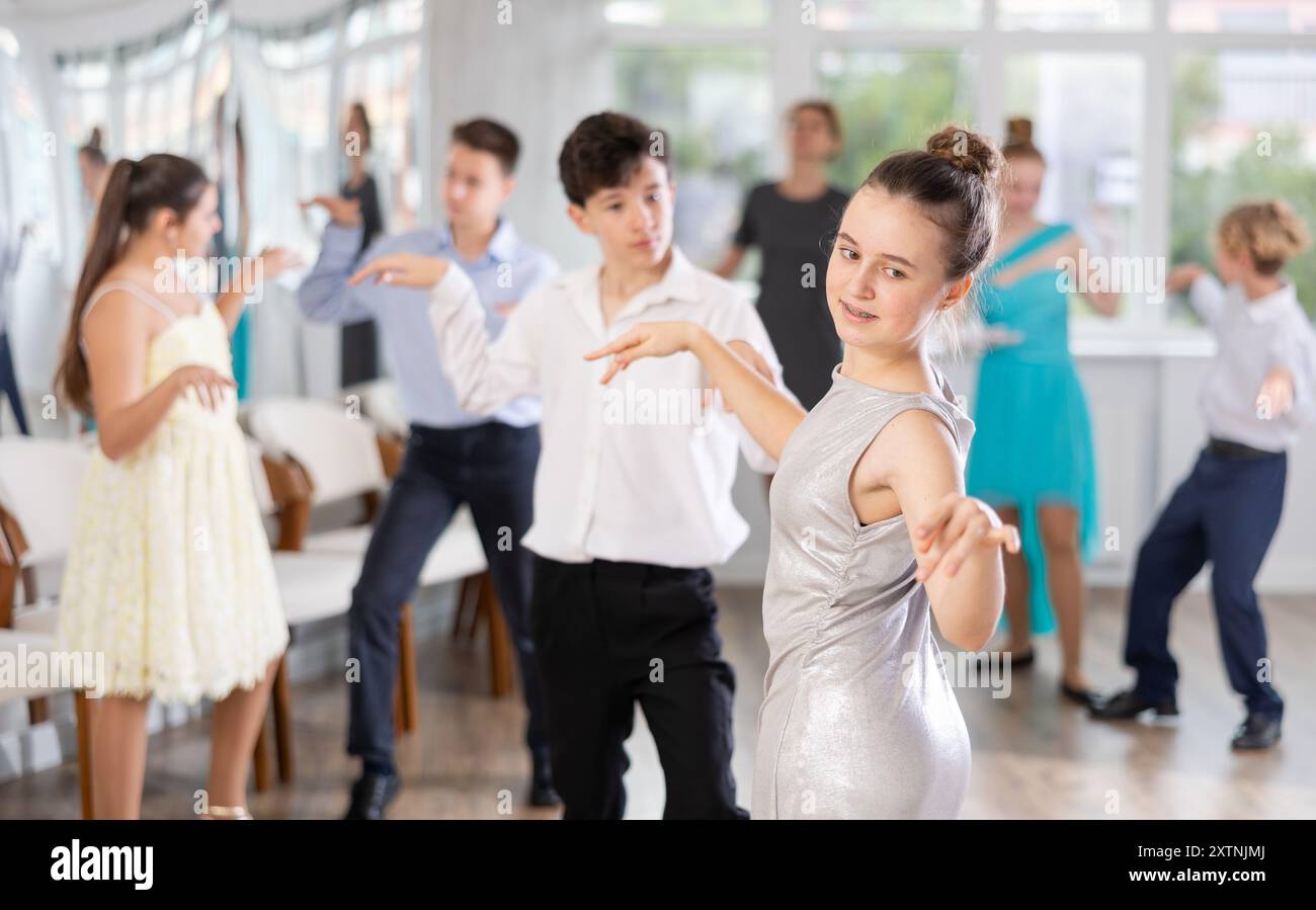 Adolescent couple school hi-res stock photography and images - Alamy