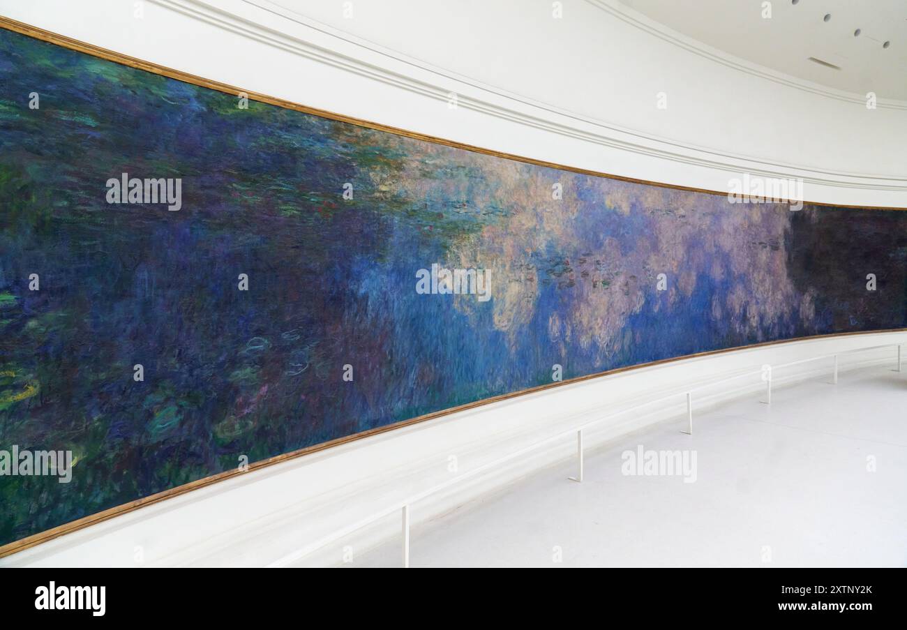Water-lilies Nympheas series painted by Claude Monet (1840-1926), Musee ...