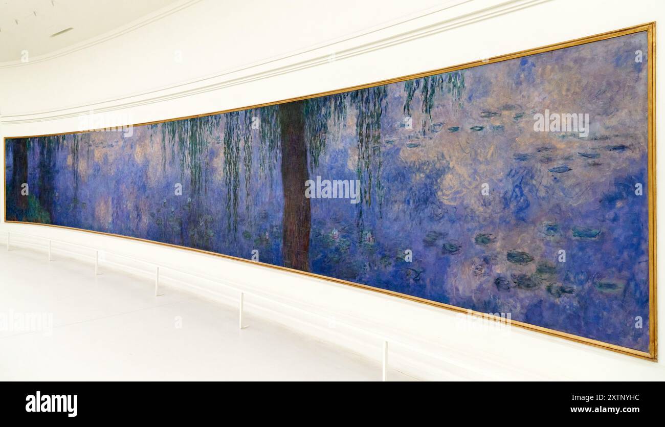 Water-lilies Nympheas series painted by Claude Monet (1840-1926), Musee ...