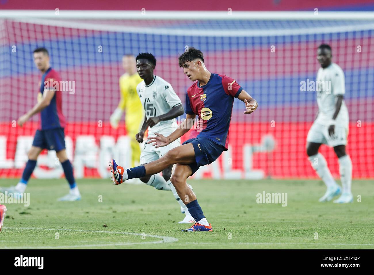 Barcelona, Spain. 12th Aug, 2024. Marc Bernal (Barcelona) Football ...
