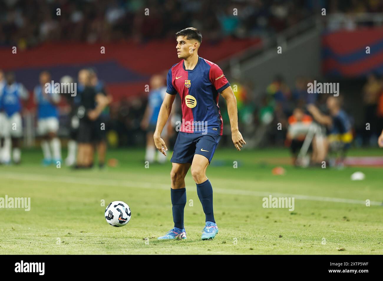 Barcelona, Spain. 12th Aug, 2024. Gerard Martin (Barcelona) Football ...