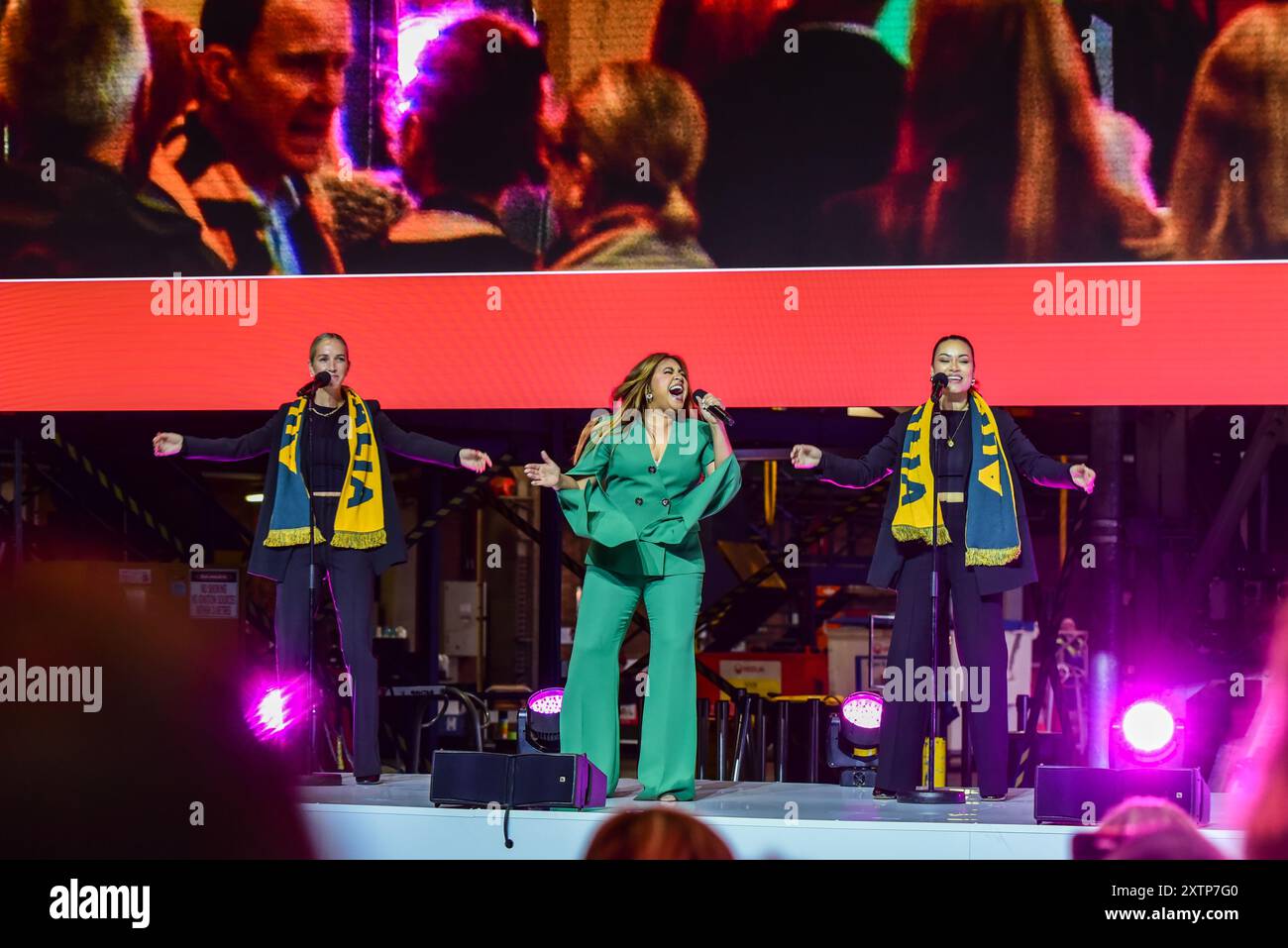 Sydney, Australia. 14th Aug, 2024. Australian singer and ARIA Award ...
