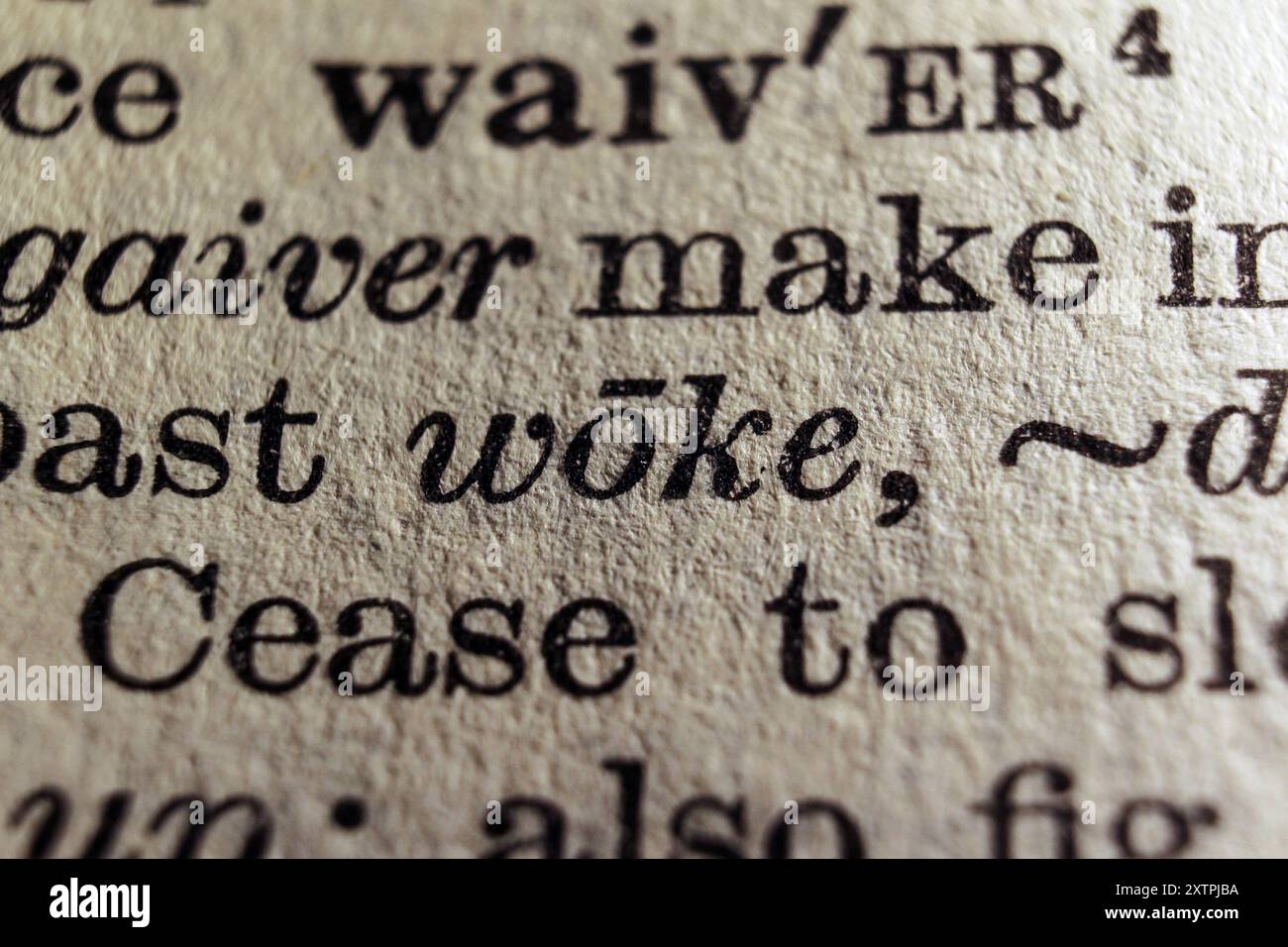 Woke wokism hi-res stock photography and images - Alamy
