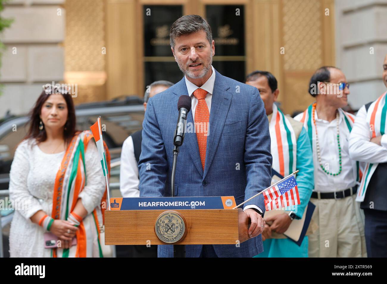 New York, USA, August 15, 2024 - Edward Mermelstein, Commissioner for ...