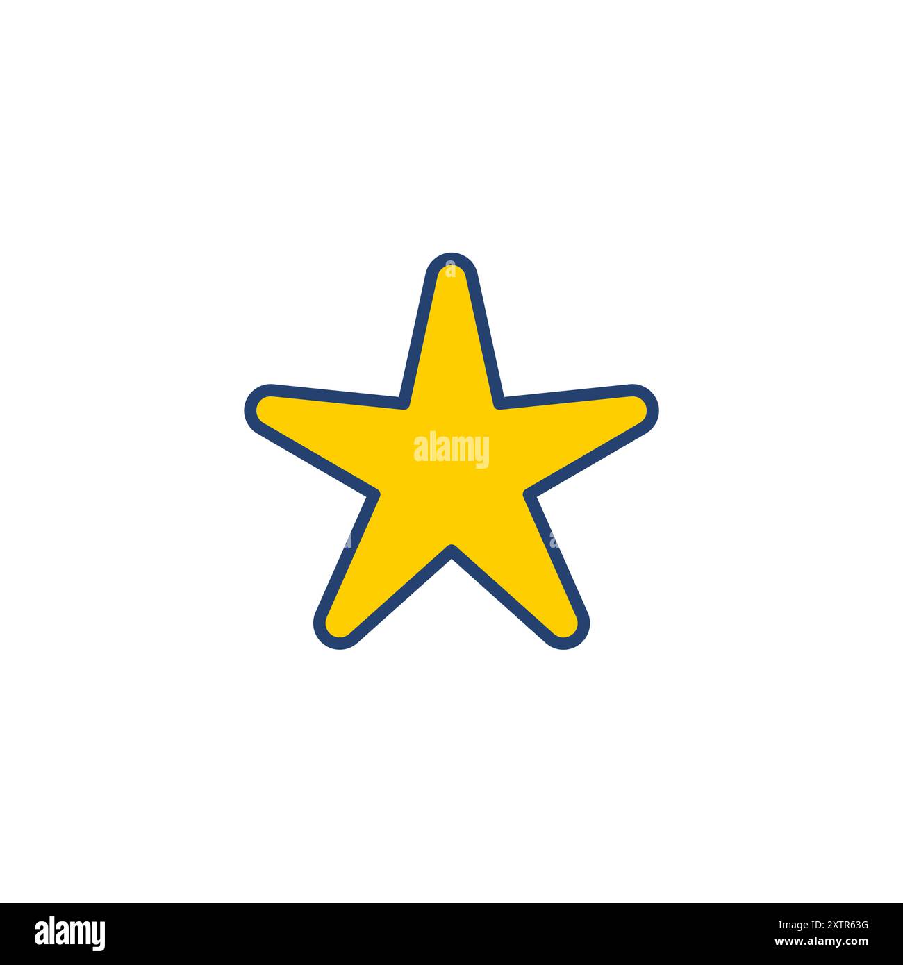 Star Icon vector. rating icon vector. favourite star icon Stock Vector ...