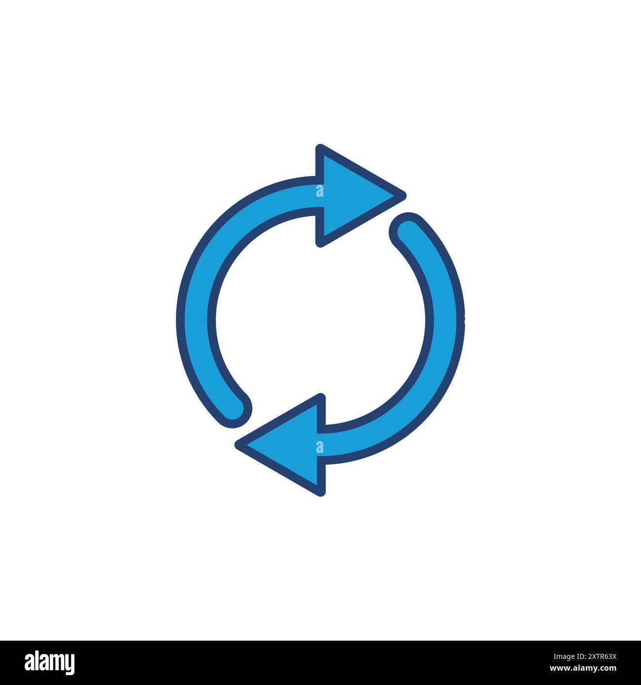 Refresh icon vector. Reload icon vector. Update icon Stock Vector Image & Art - Alamy