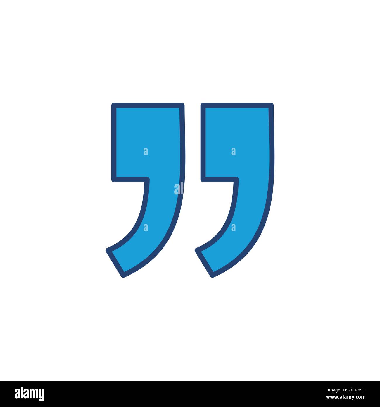 Quotation marks icon internet button hi-res stock photography and ...
