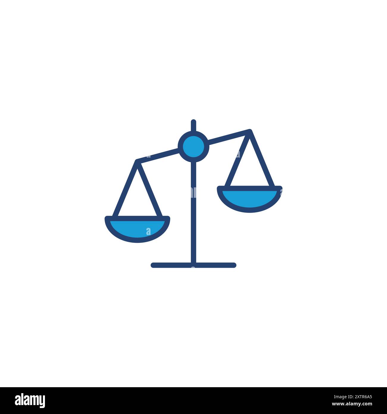 Scales icon vector. Law scale icon. Scales vector icon. Justice Stock ...