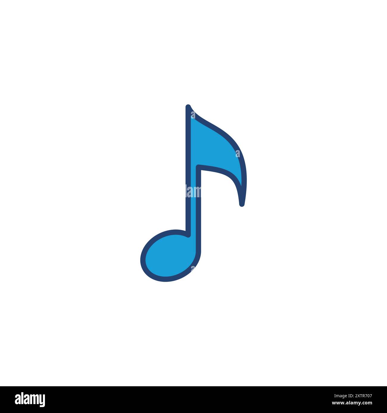 Music icon vector. note music icon vector Stock Vector Image & Art - Alamy