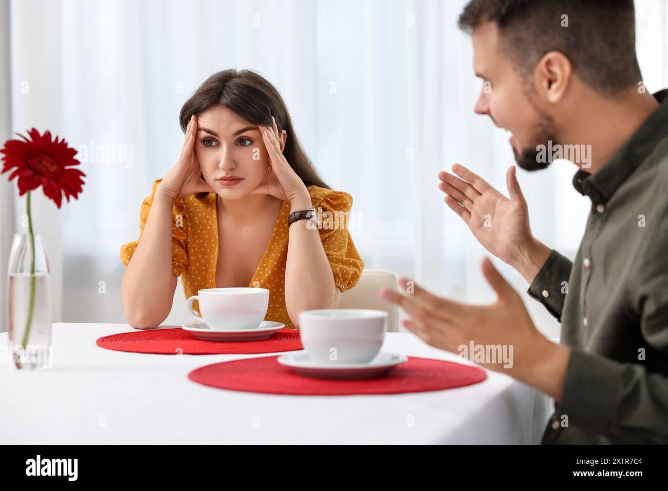 Embarrassing embarrassment female hi-res stock photography and images ...