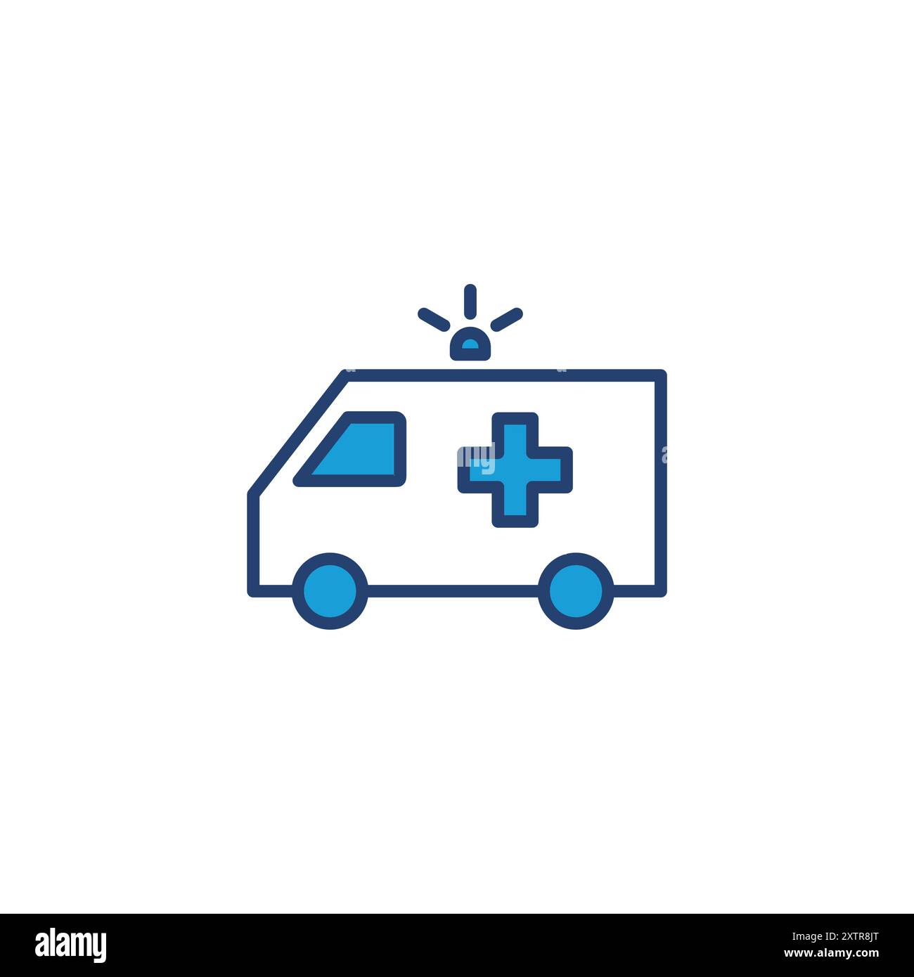 Paramedic response ambulance Cut Out Stock Images & Pictures - Alamy