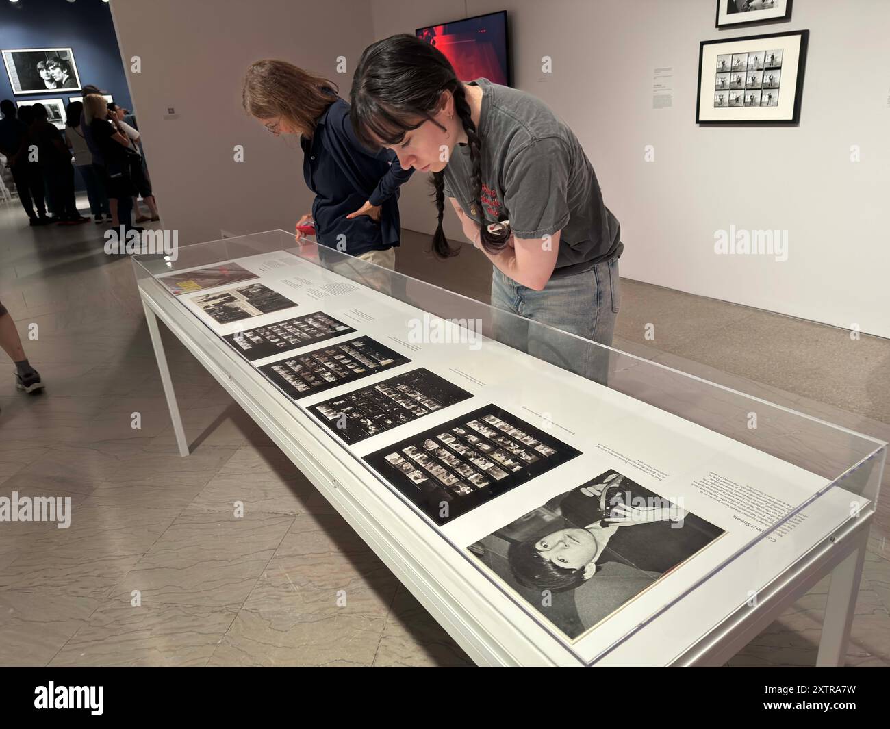 New York, New York, USA. 15th Aug, 2024. A museum goer views Paul ...