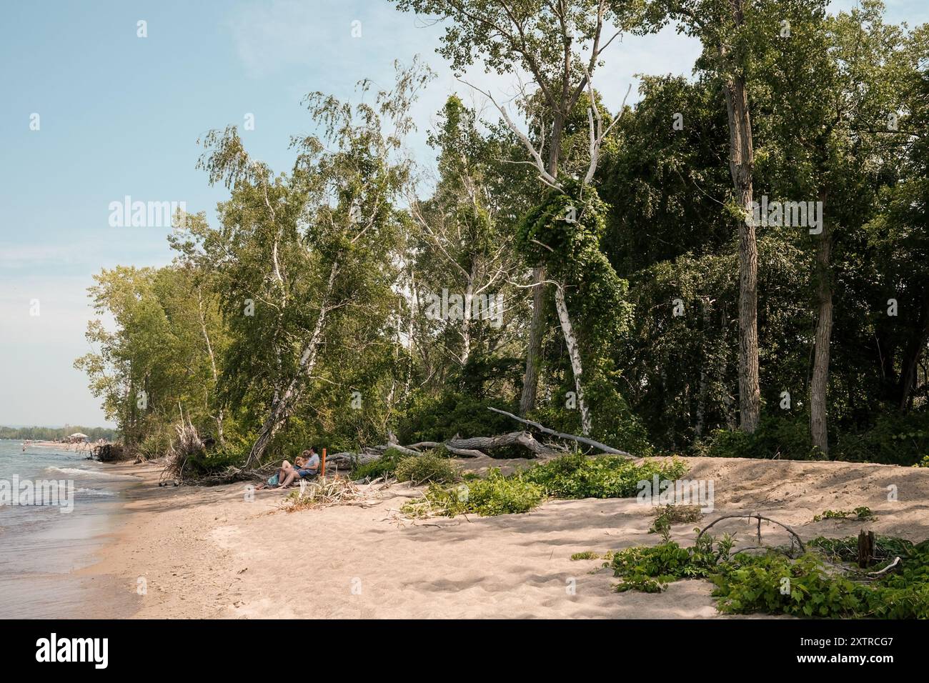 Summer days in Presque Isle State Park in Erie, Pennsylvania Stock ...