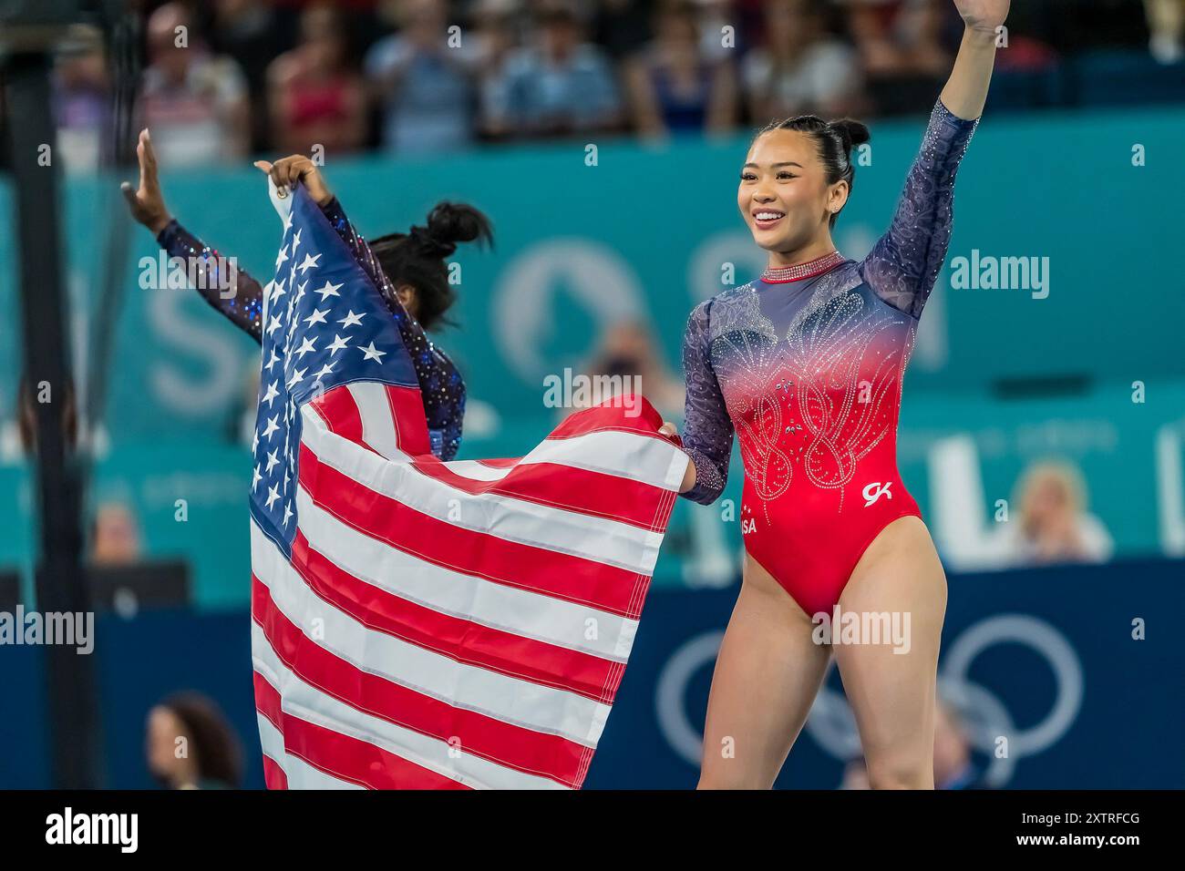Simone biles 2024 medals hi-res stock photography and images - Alamy