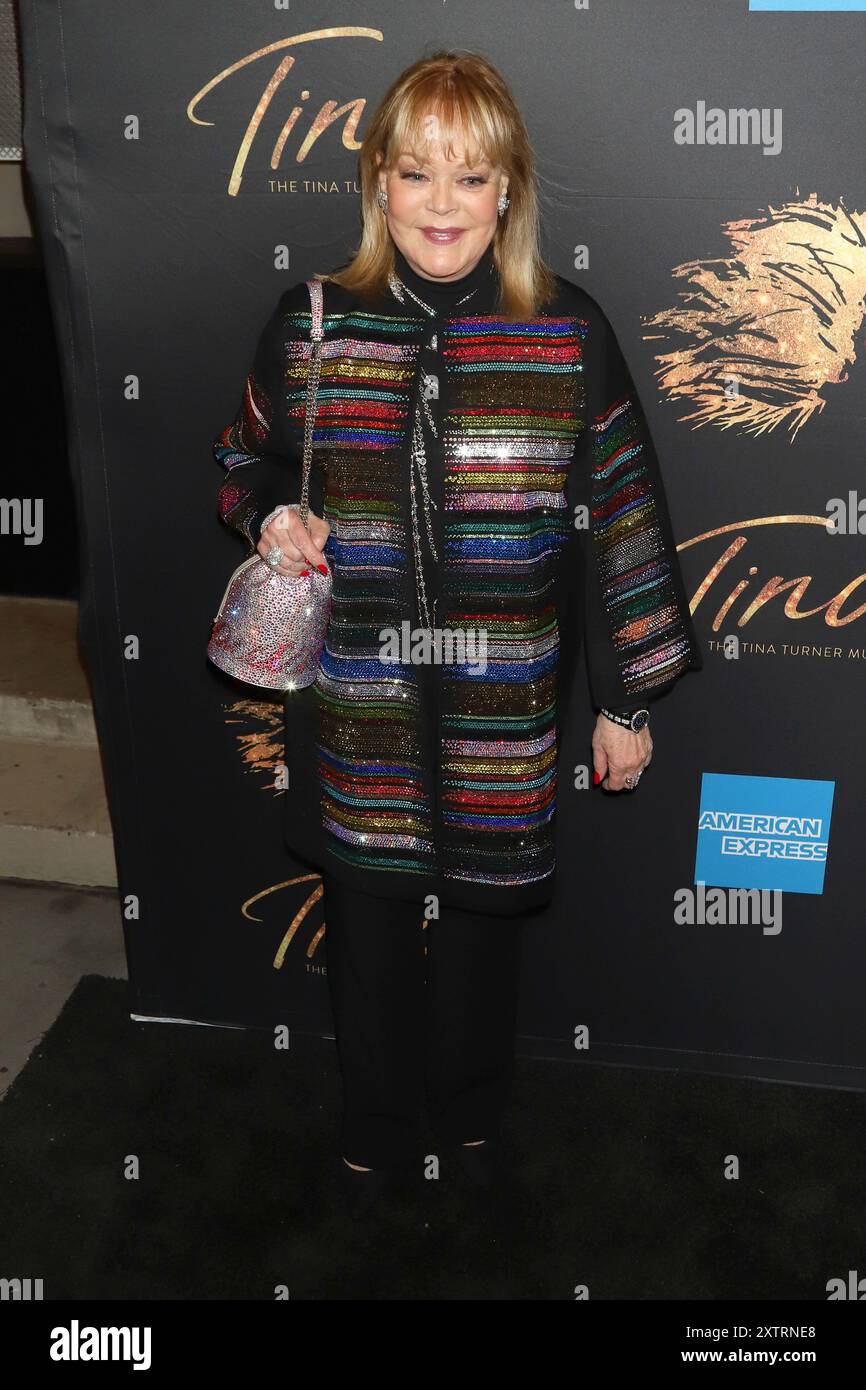 Candy Spelling attends "Tina - The Tina Turner Musical" Broadway ...