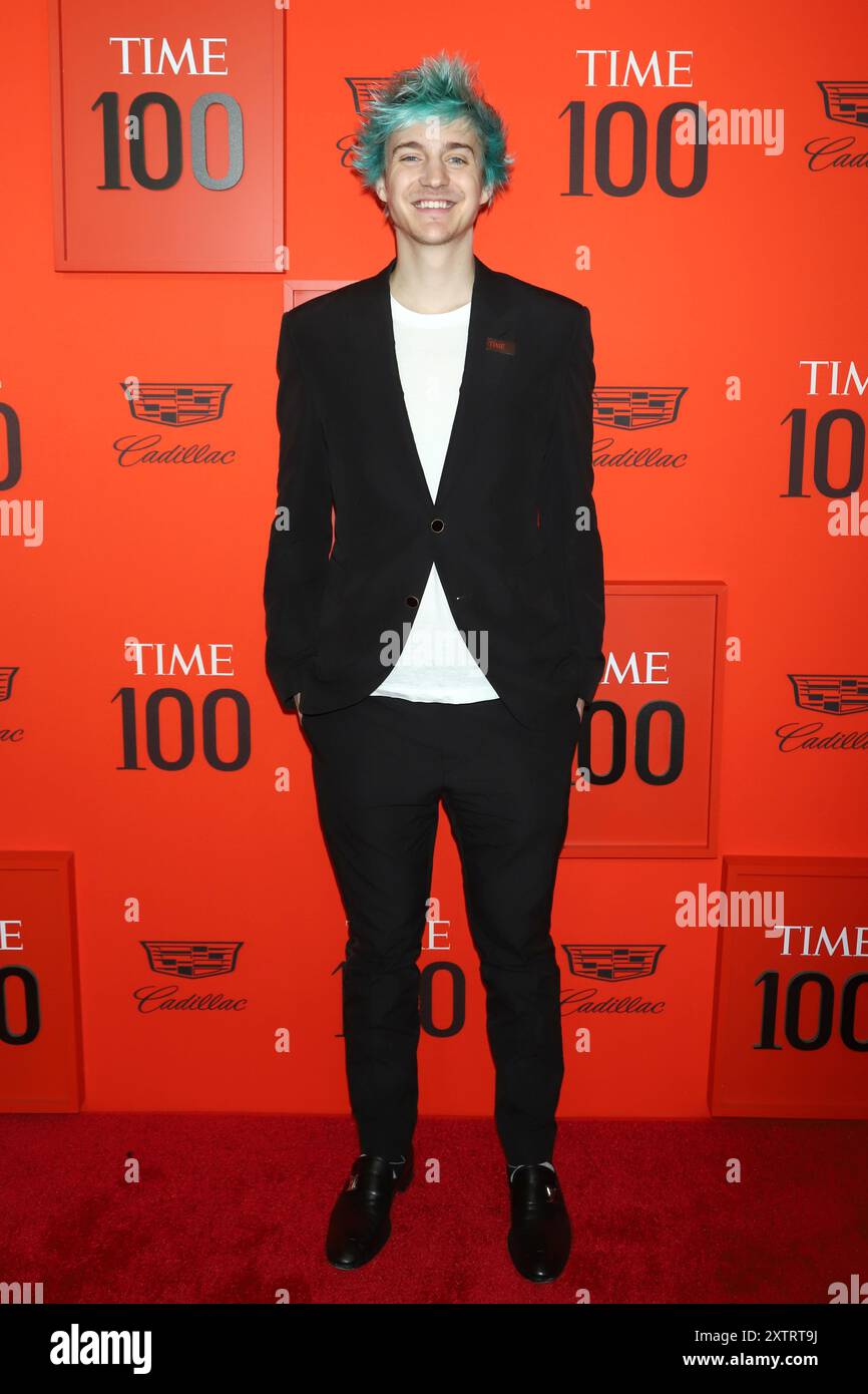 Tyler "Ninja" Blevins attends the 2019 Time 100 Gala at at Frederick P ...