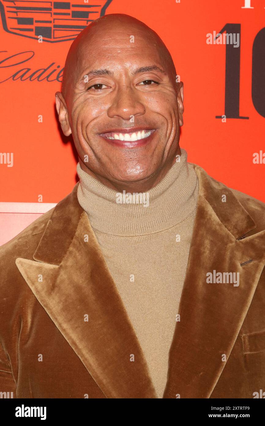 Dwayne Johnson attends the 2019 Time 100 Gala at at Frederick P. Rose ...