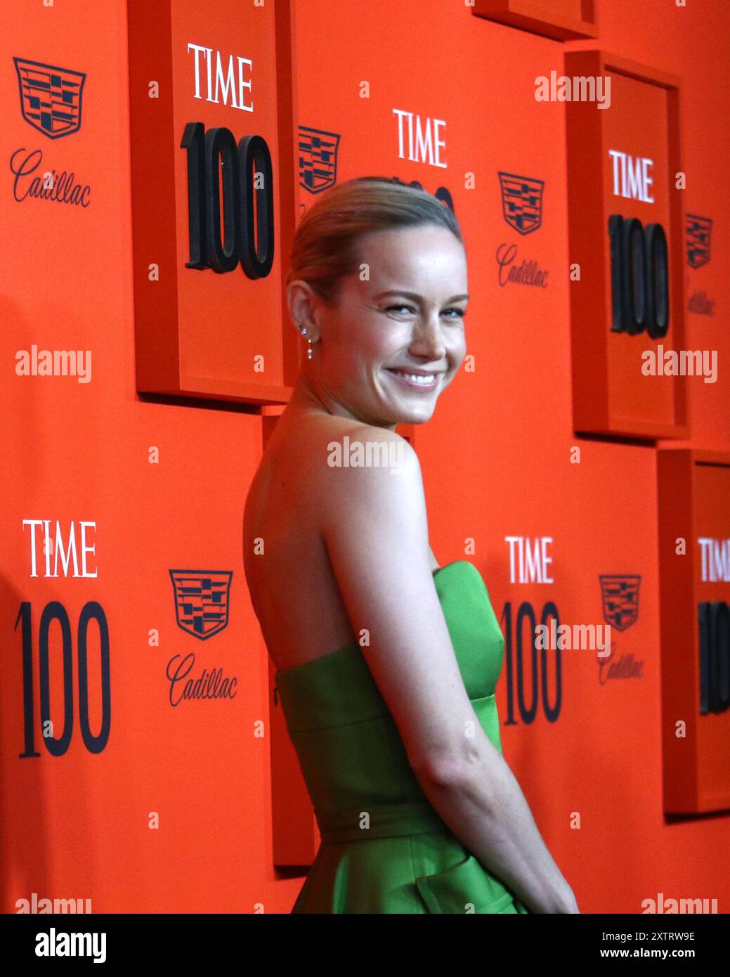 Brie Larson attends the 2019 Time 100 Gala at at Frederick P. Rose Hall ...