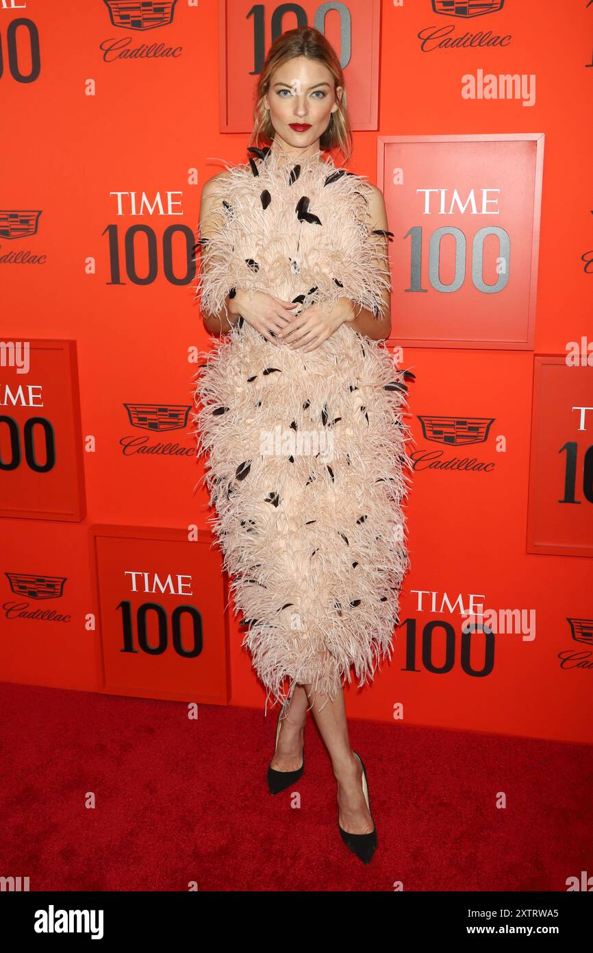 Martha Hunt attends the 2019 Time 100 Gala at at Frederick P. Rose Hall ...