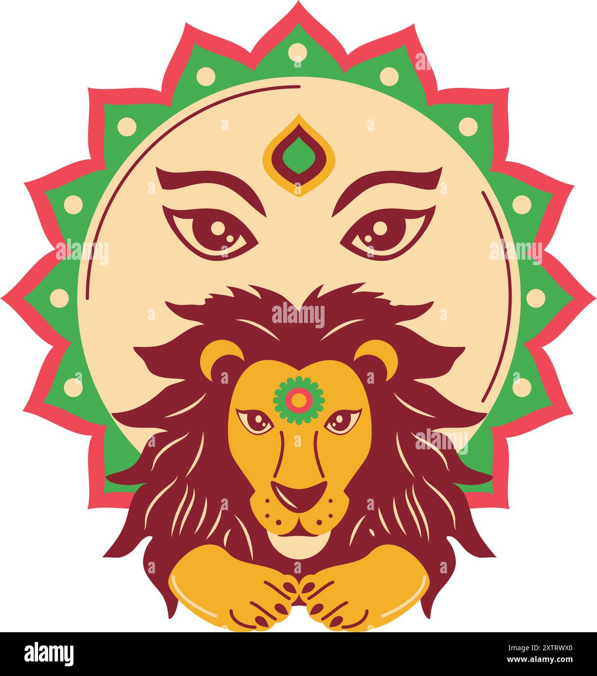 Durga festival navaratri puja Cut Out Stock Images & Pictures - Alamy