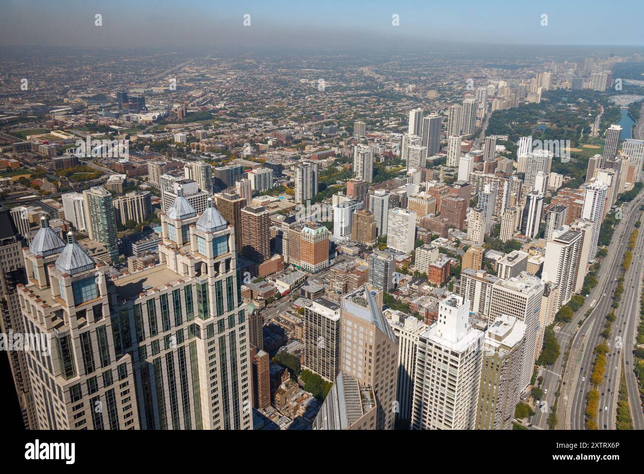 The Modern Architecture Tower Buildings in Downtown Chicago, Illinois ...