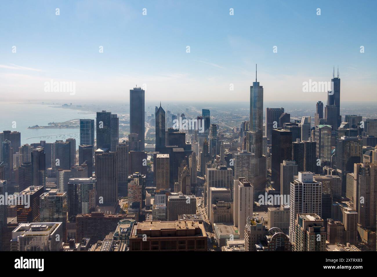 The Willis Tower and the Modern Architecture Tower Buildings in ...