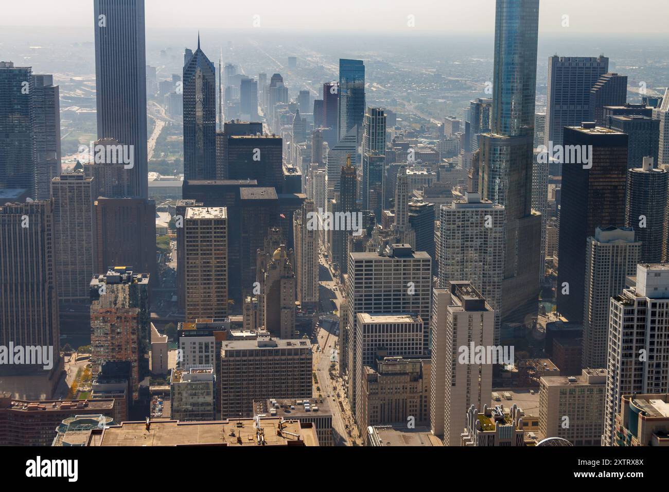 The Modern Architecture Tower Buildings in Downtown Chicago, Illinois ...