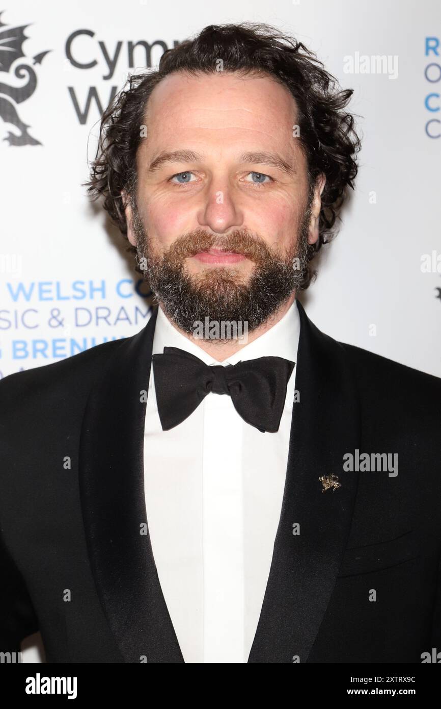 Matthew Rhys attends The Royal Welsh College of Music & Drama 2019 Gala ...