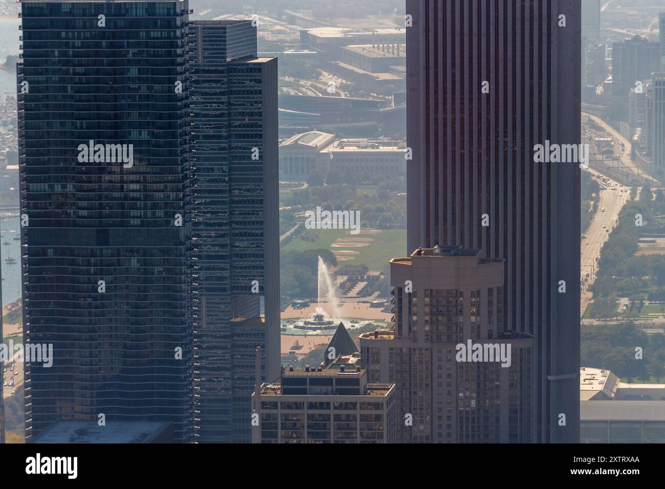 The Modern Architecture Tower Buildings in Downtown Chicago, Illinois ...