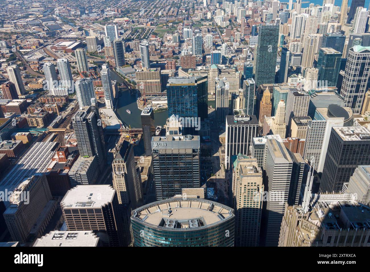 The Modern Architecture Tower Buildings in Downtown Chicago, Illinois ...
