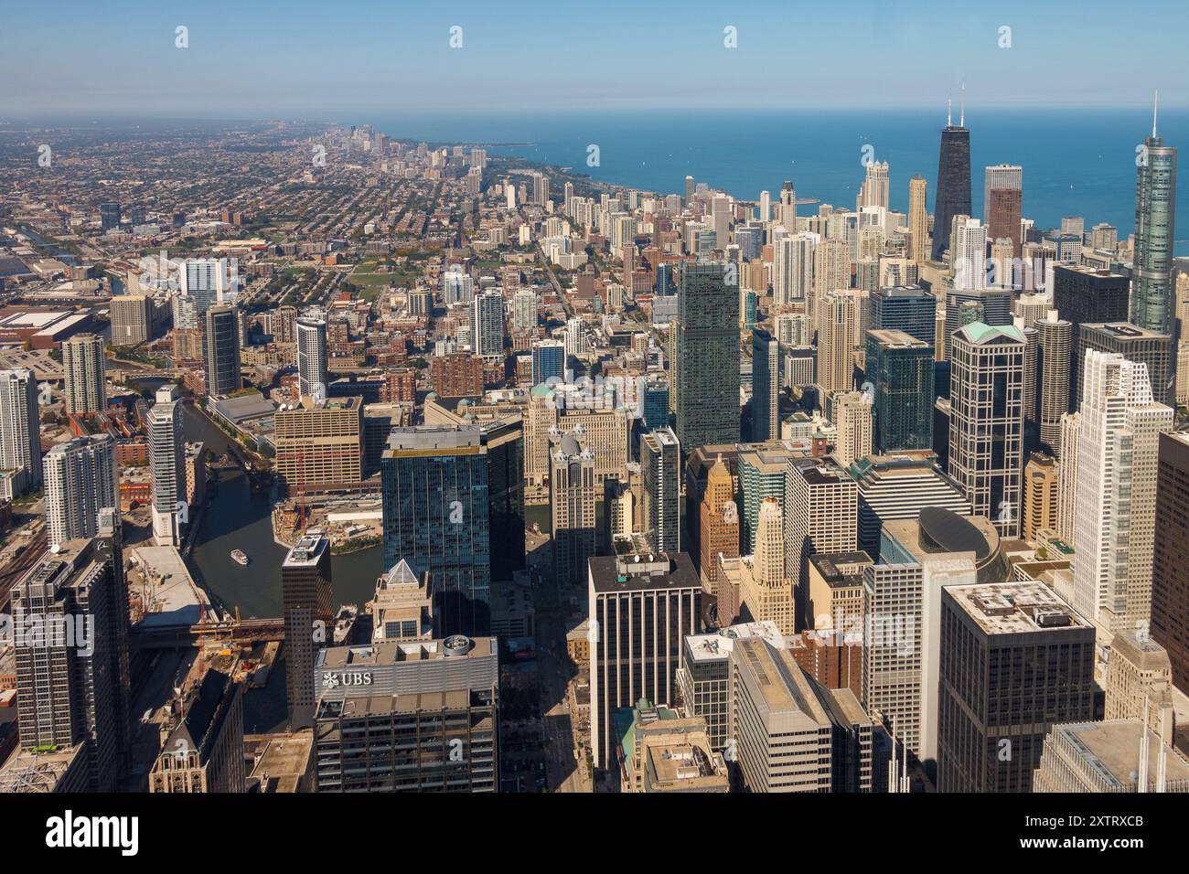 The Modern Architecture Tower Buildings in Downtown Chicago, Illinois ...