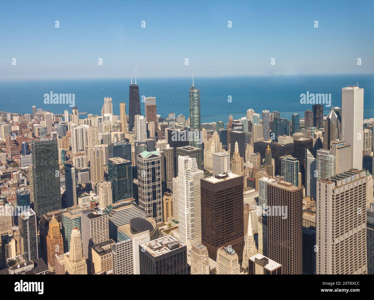 The Modern Architecture Tower Buildings in Downtown Chicago, Illinois ...
