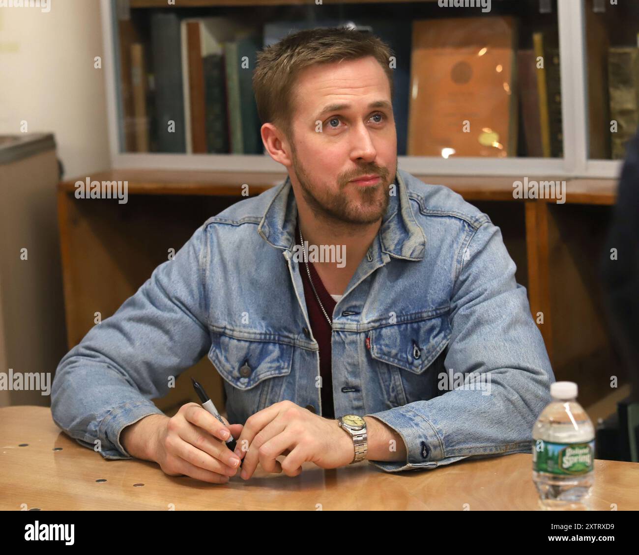 Ryan Gosling signs copies of "Congo Stories" at the Strand Bookstore in ...