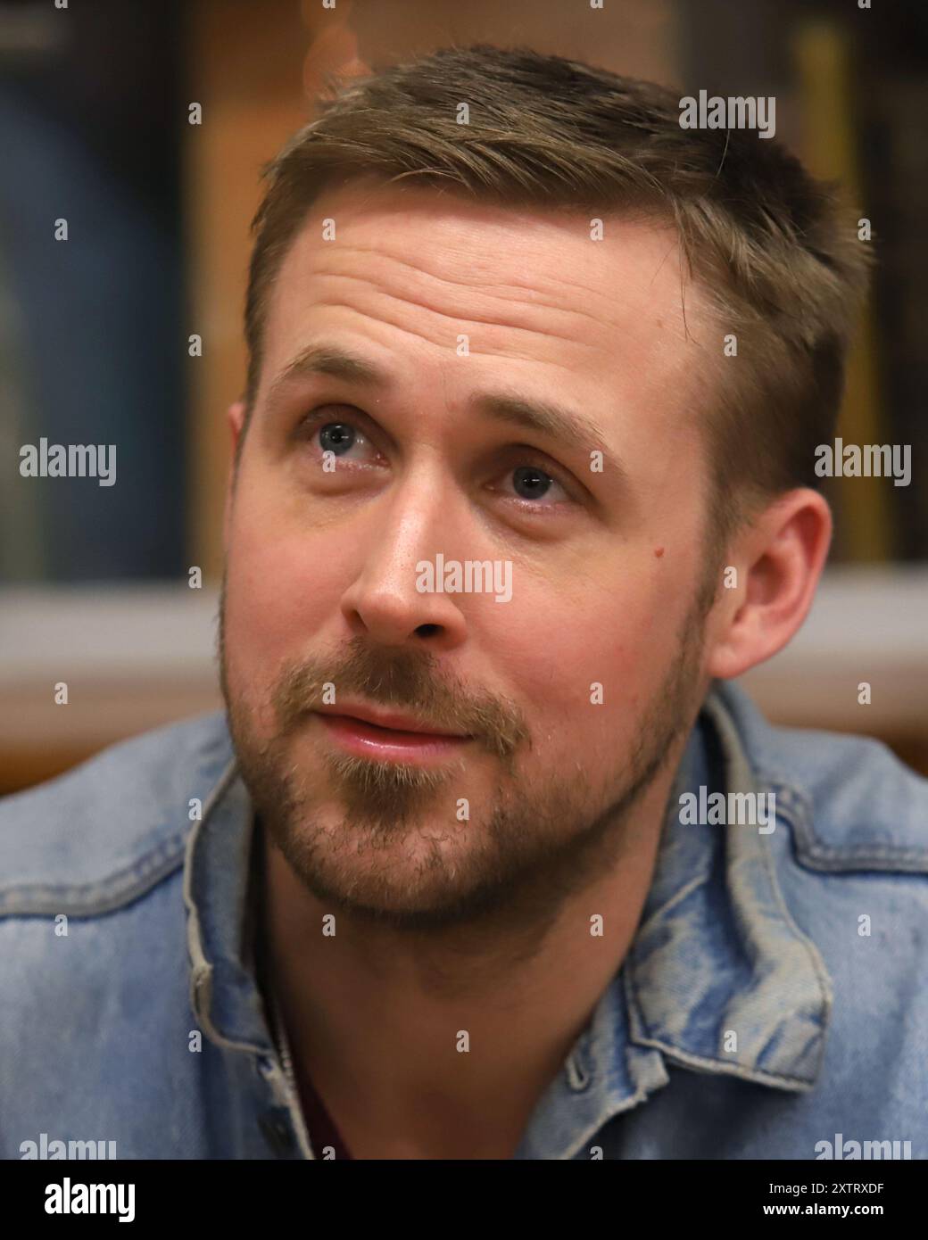 Ryan Gosling signs copies of "Congo Stories" at the Strand Bookstore in ...