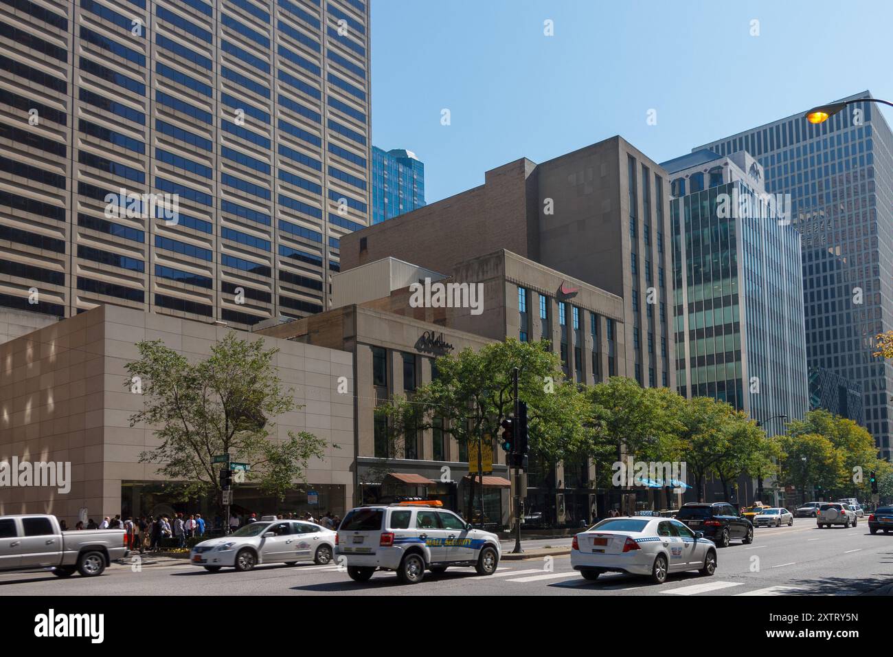 The Modern Architecture Tower Buildings in Downtown Chicago, Illinois ...