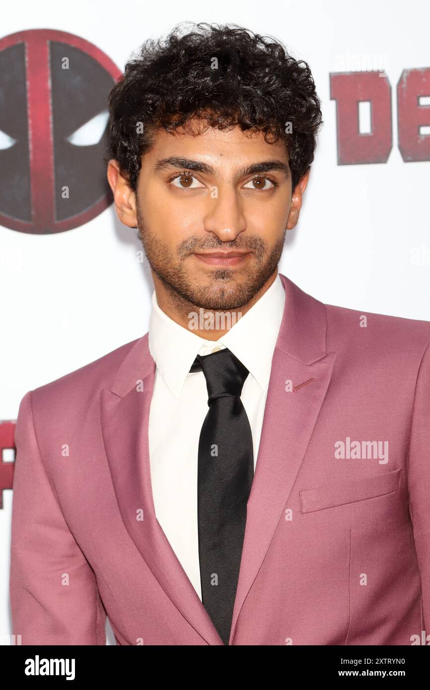 Karan Soni attends a special screening of "Deadpool 2" at AMC Loews ...