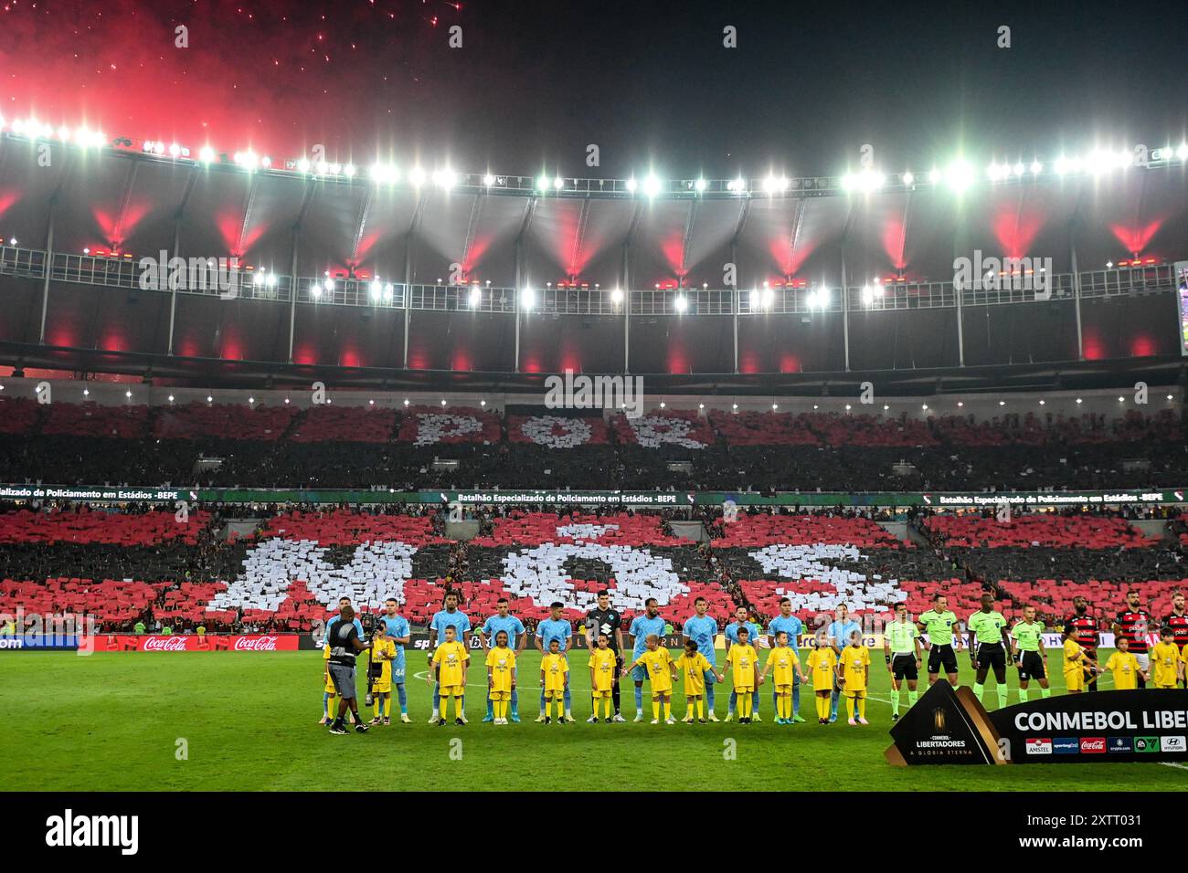 Rio, Brazil - august 15, 2024, FANS during match Flamengo (BRA) vs ...