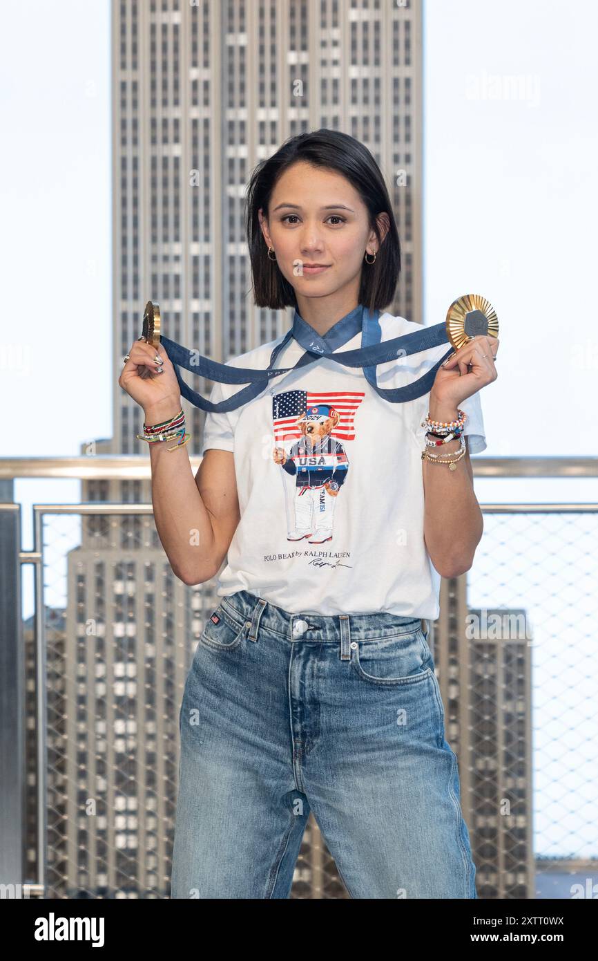 Lee Kiefer winner of gold medal at Paris Olympics joins USA Fencing ...