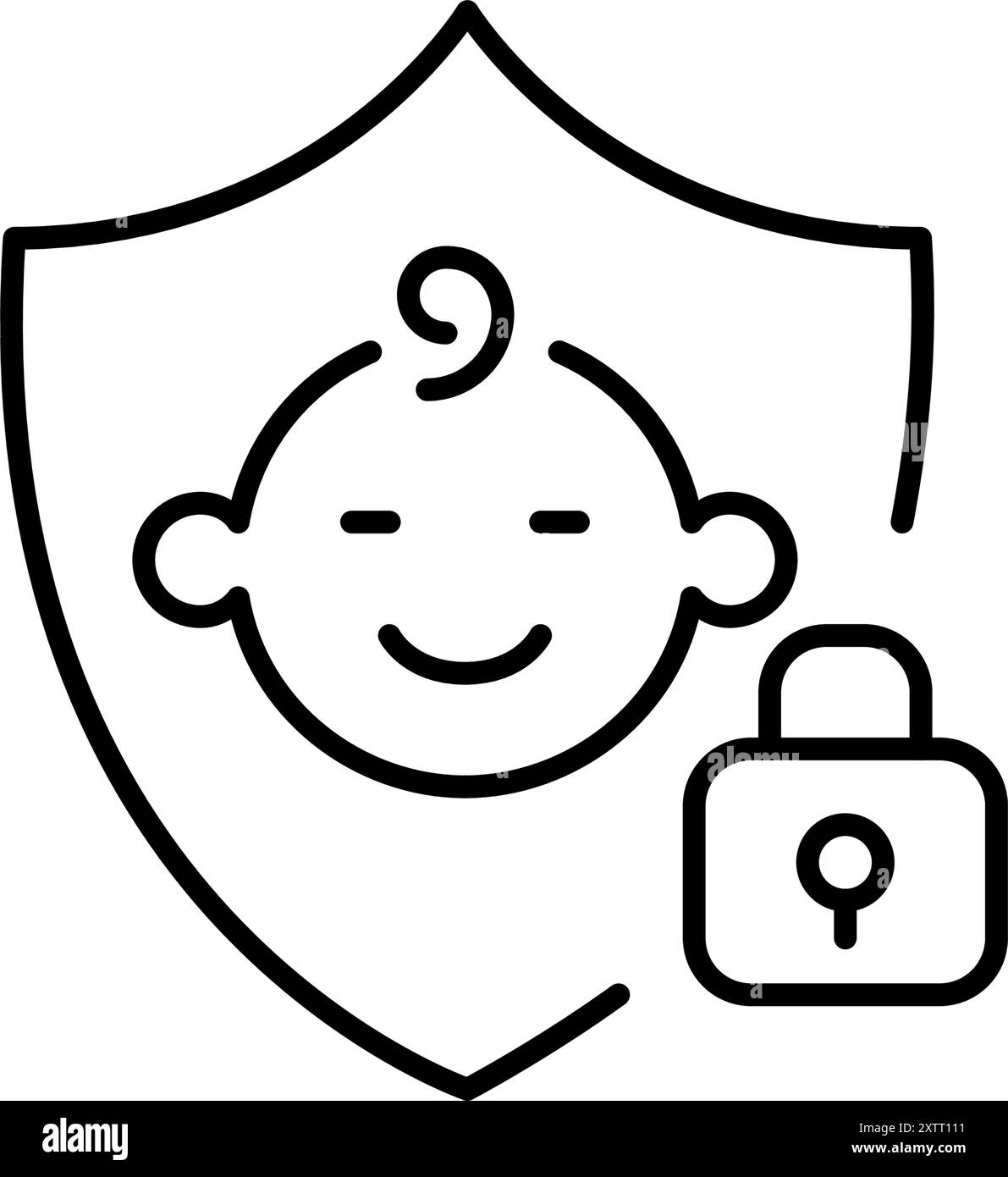 Baby zone Stock Vector Images - Alamy