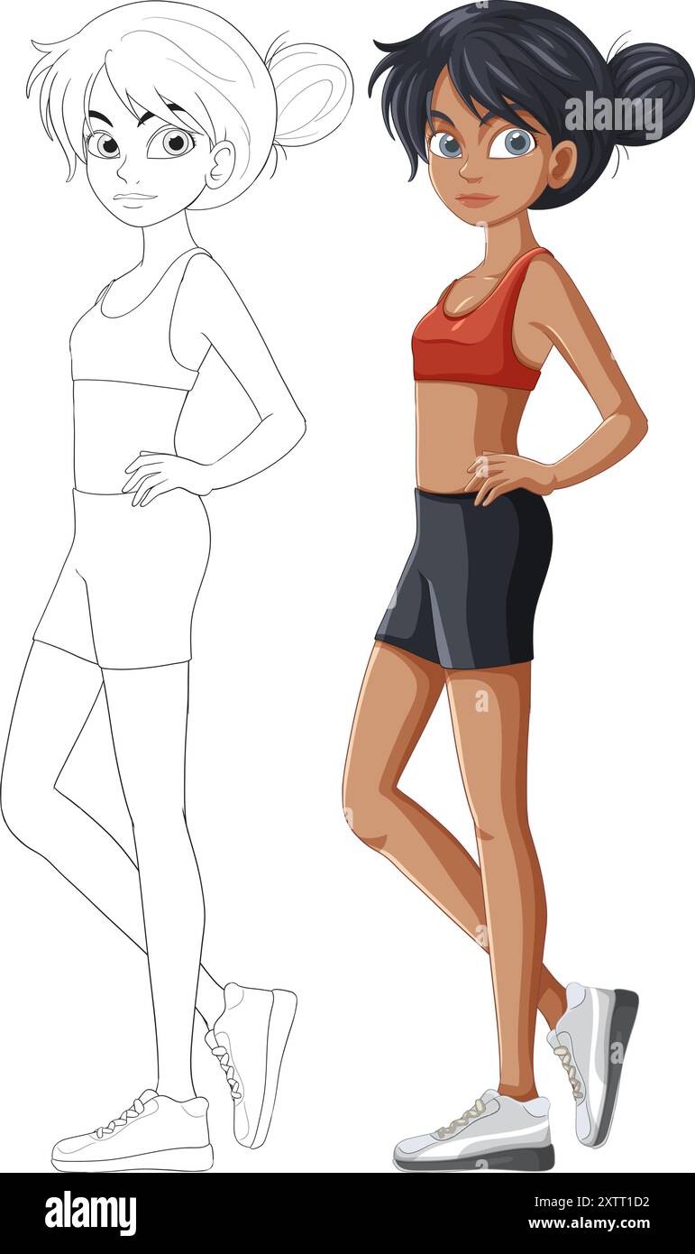 Exercise motivation digital Stock Vector Images - Alamy