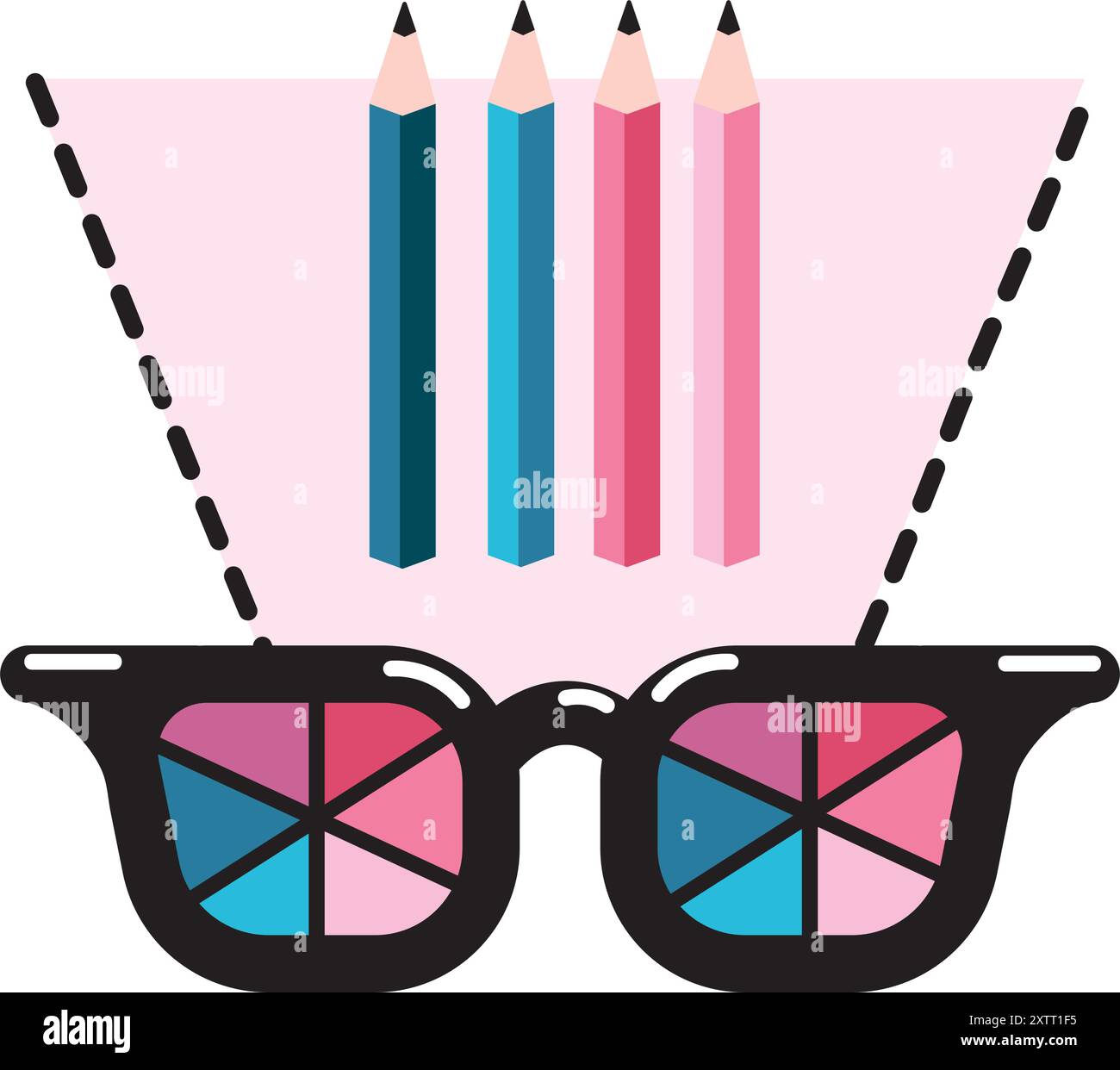 Color blindness syndrome hi-res stock photography and images - Alamy