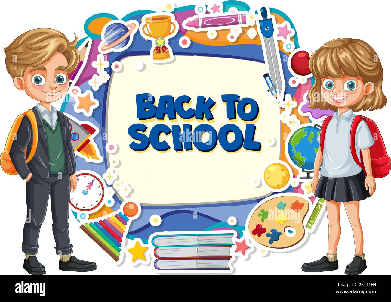 Children as subjects Stock Vector Images - Alamy