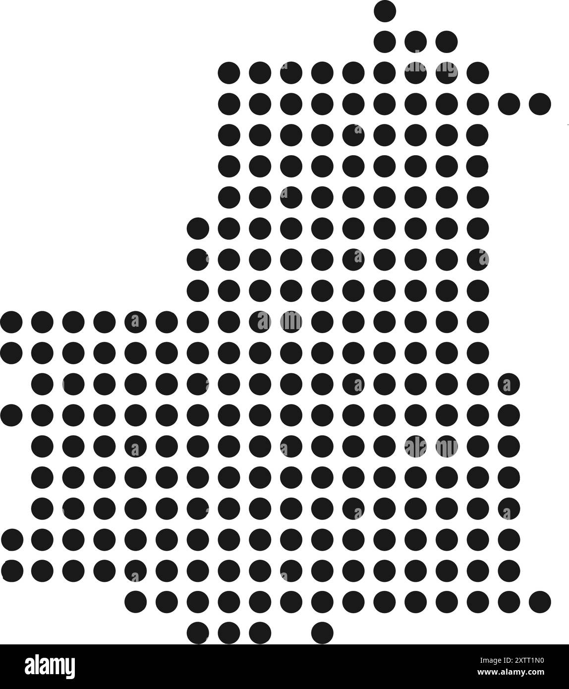 Blank mauritania map hi-res stock photography and images - Alamy
